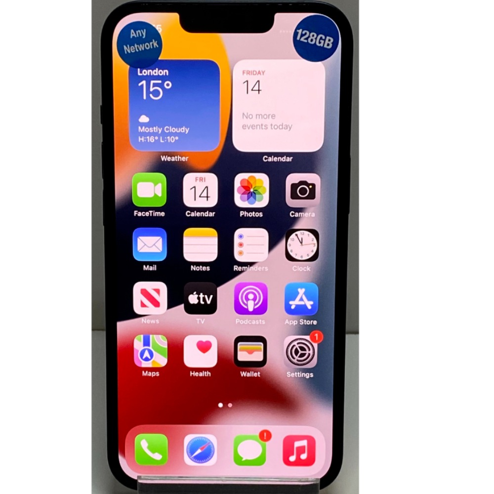 Pre-owned Apple iPhone 13 Unlocked Model A2633 128GB in Midnight - Own4Less